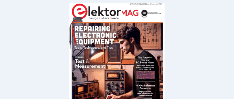 Items tagged with: Elektor Magazine| Elektor | Elektor Magazine