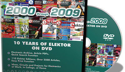 DVD’ed: The Full Range of 2000-2009 Volumes of Elektor Magazine ...