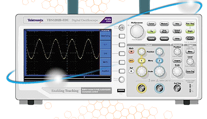 Tektronix scope now an interactive teaching tool | Elektor Magazine