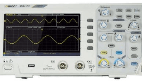 SDS1102: An Owon Oscilloscope That Offers Simplicity (Review) | Elektor ...