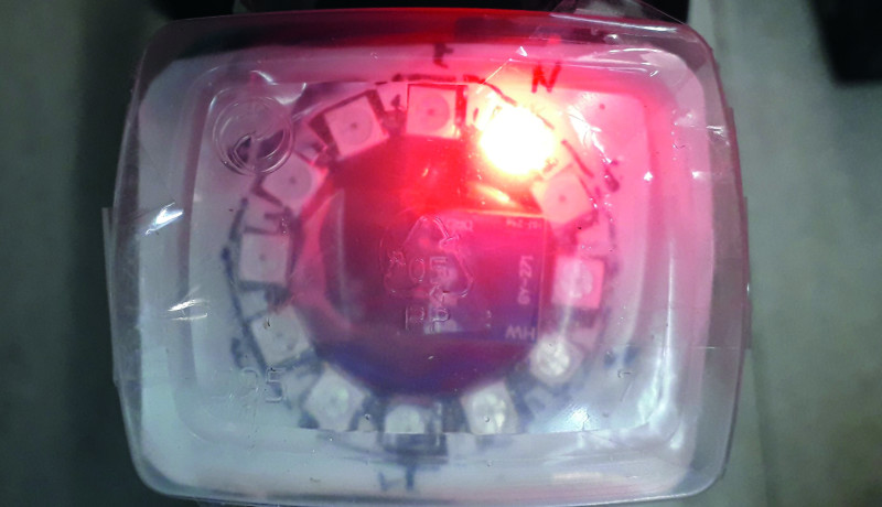 A Compass Rose Using the GY-271 Module | Elektor Magazine