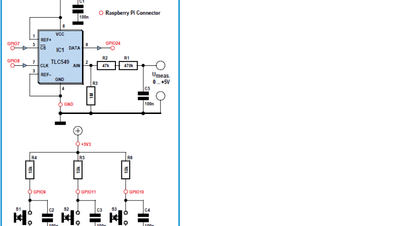 Post project 26: Raspberry-Pi-voltmeter | Elektor Magazine