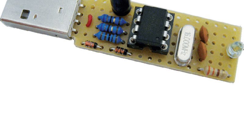 Post project 10: USB Stick Disguised as a Keyboard | Elektor Magazine