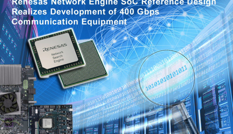 Network Engine SoC Reference Design Realizes Development of 400-Gbps ...