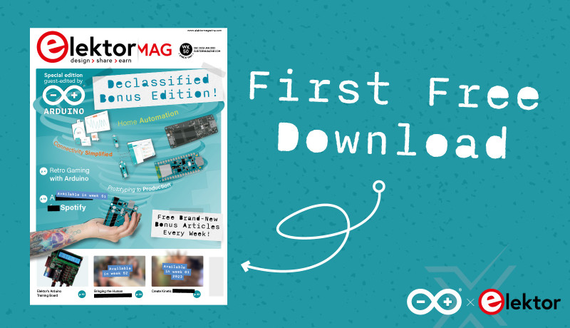 First Free Download: Arduino Guest-Edited Bonus Edition | Elektor Magazine