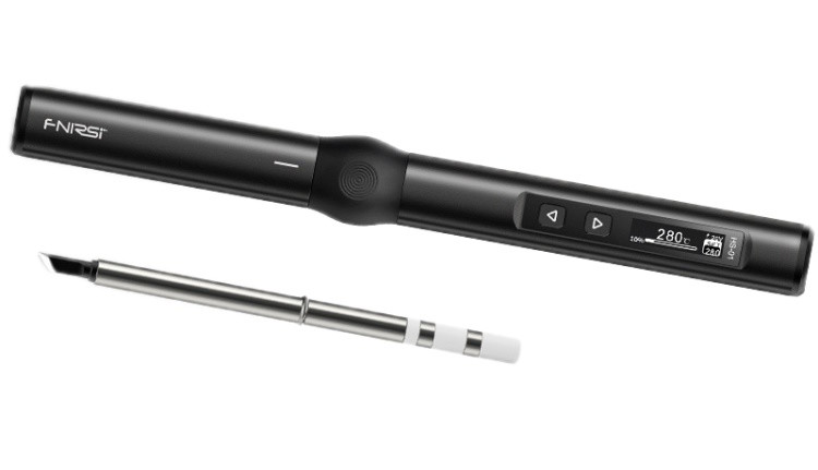 Fnirsi HS-01 Smart Soldering Iron (Review) | Elektor Magazine