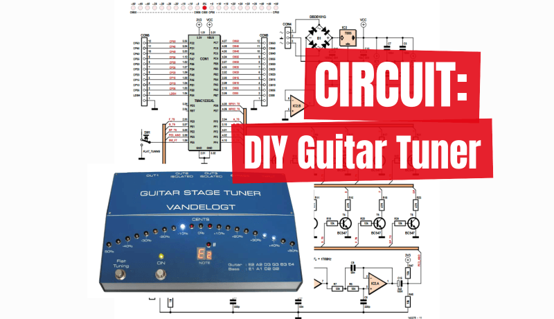 Circuit: DIY Guitar Tuner | Elektor Magazine