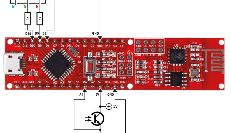 Mein Weg in das IoT (13): Ein kleines Sensor-Board | Elektor Magazine