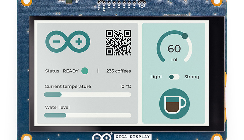 Écran d'affichage Arduino GIGA | Elektor Magazine
