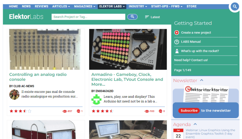 Elektor Labs User Manual: Getting Started Is Fast and Easy | Elektor Magazine
