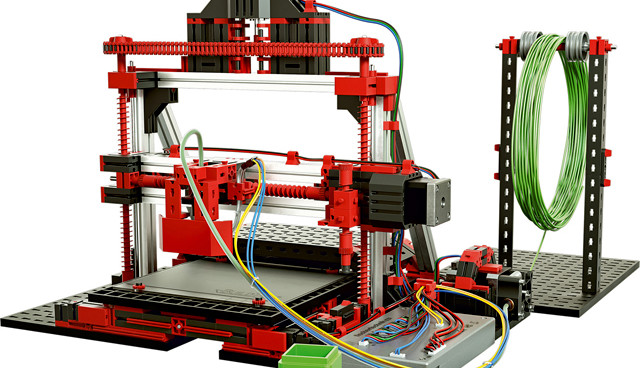 3D-Printer van fischertechnik | Elektor Magazine