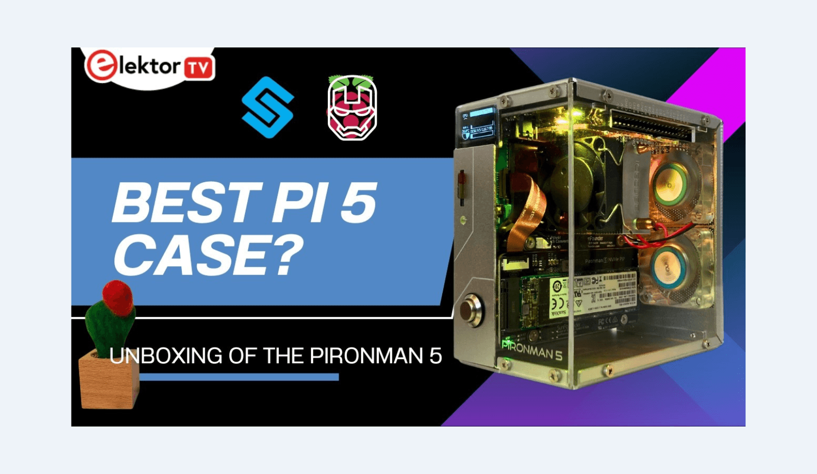 Best Pi 5 Case? – Assembling the Pironman 5 | Elektor Magazine
