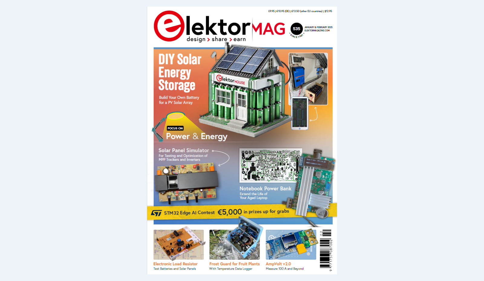 Elektor January/February 2025: Power & Energy | Elektor Magazine