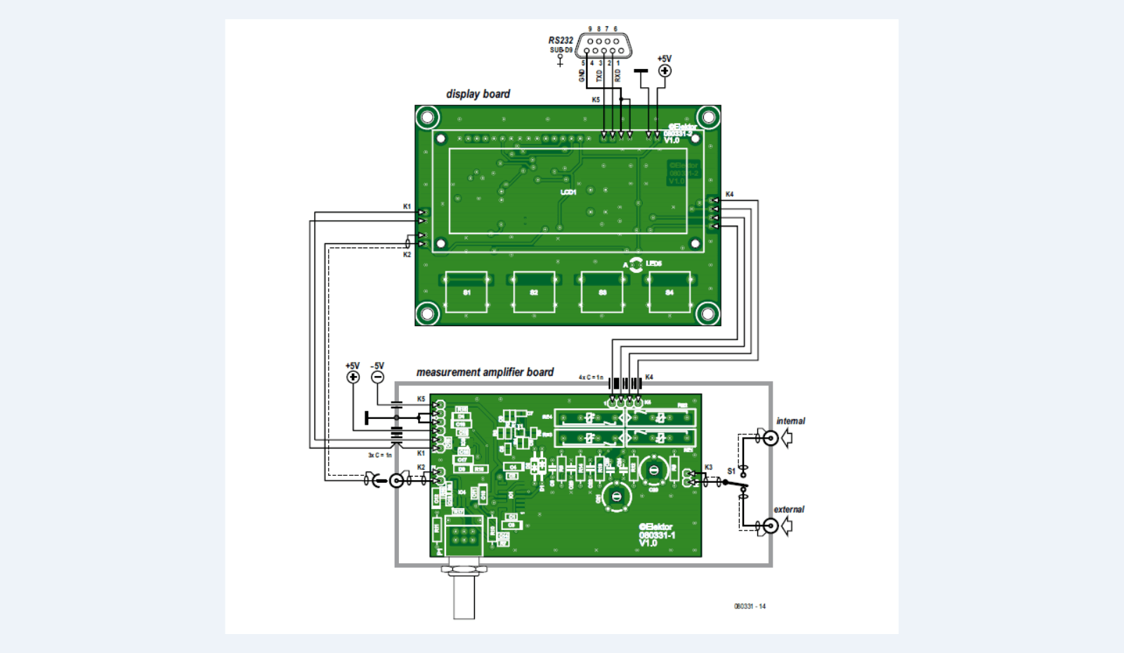 Circuit: DIY True RMS Digital Voltmeter with Frequency Counter ...