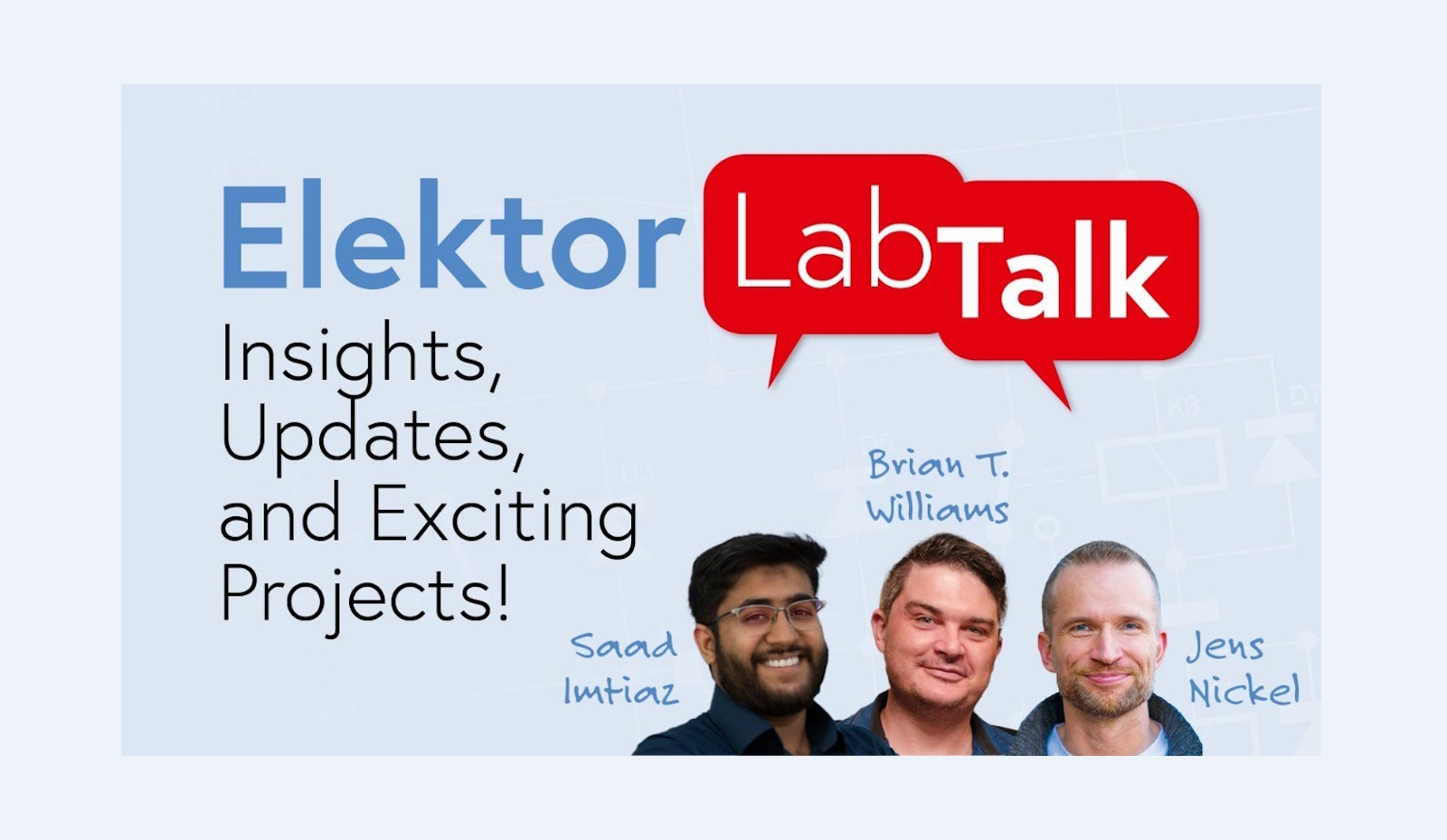 Elektor Lab Talk #23 - Mises à jour et projets en cours | Elektor Magazine