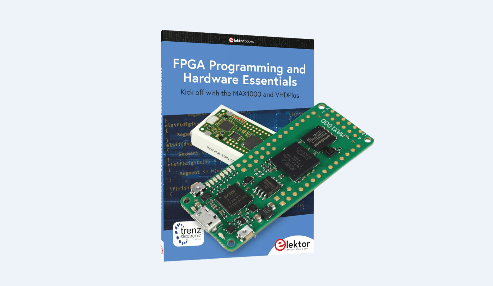 Leer FPGA-programmeren met behulp van de MAX1000 en VHDPlus | Elektor ...