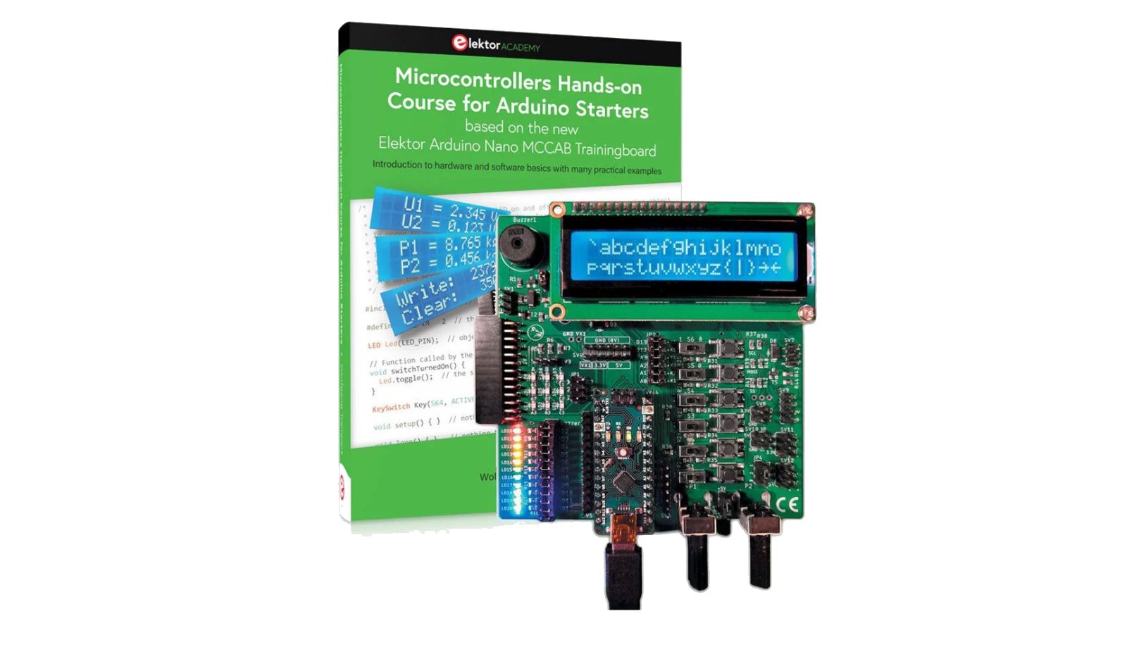 Microcontrollercursus en Trainingsboard voor Arduino Nano (Review ...