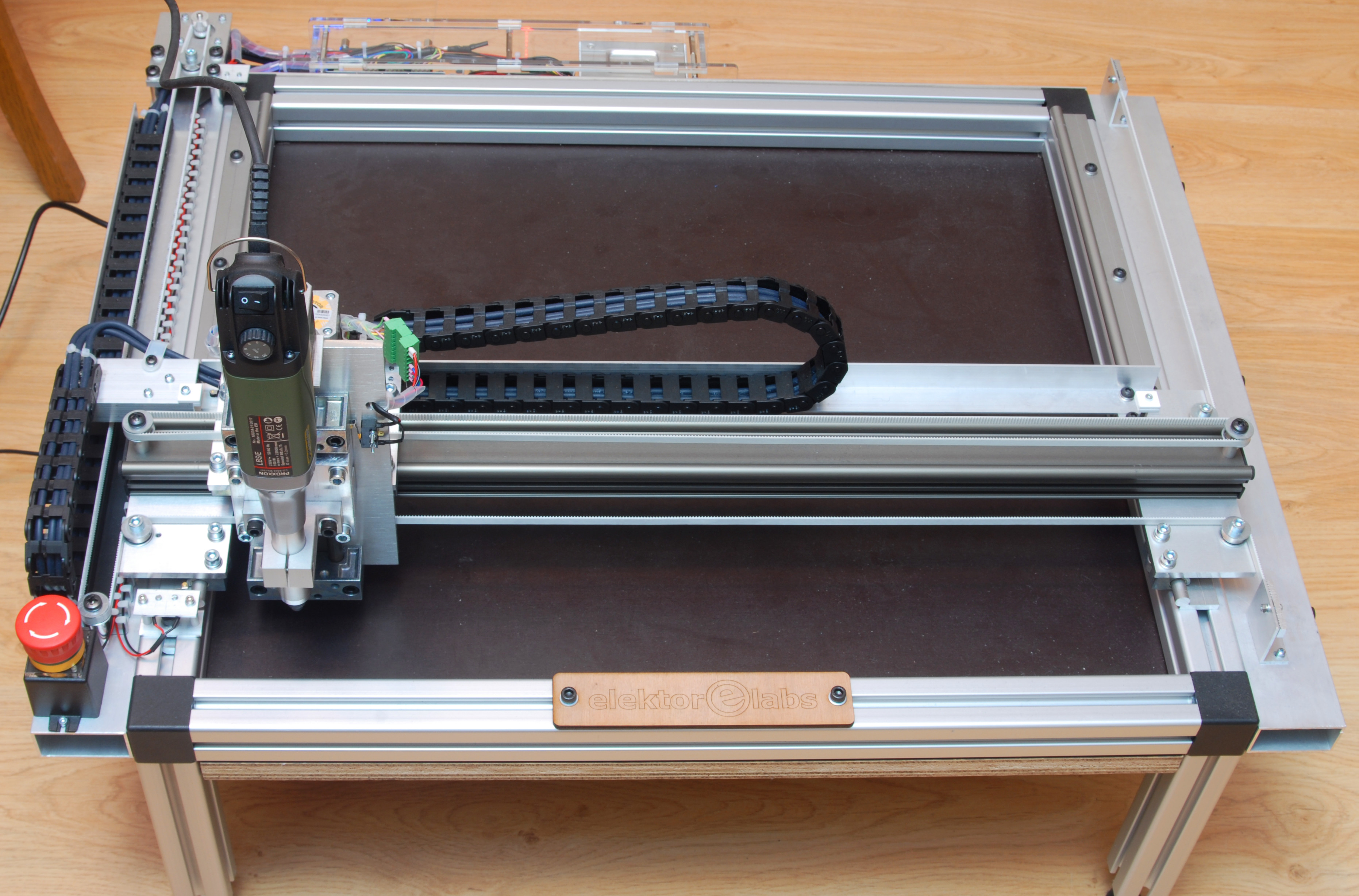 3-Axis CNC portal machine - Elektor LABS | Elektor Magazine