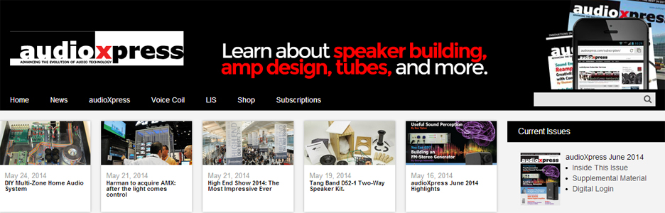 Discover the New audioXpress Website | Elektor Magazine