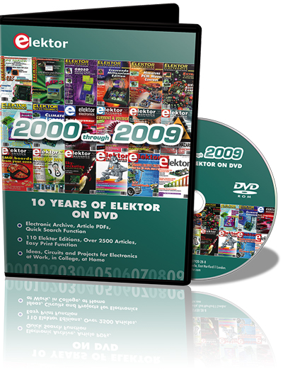 DVD’ed: The Full Range of 2000-2009 Volumes of Elektor Magazine ...