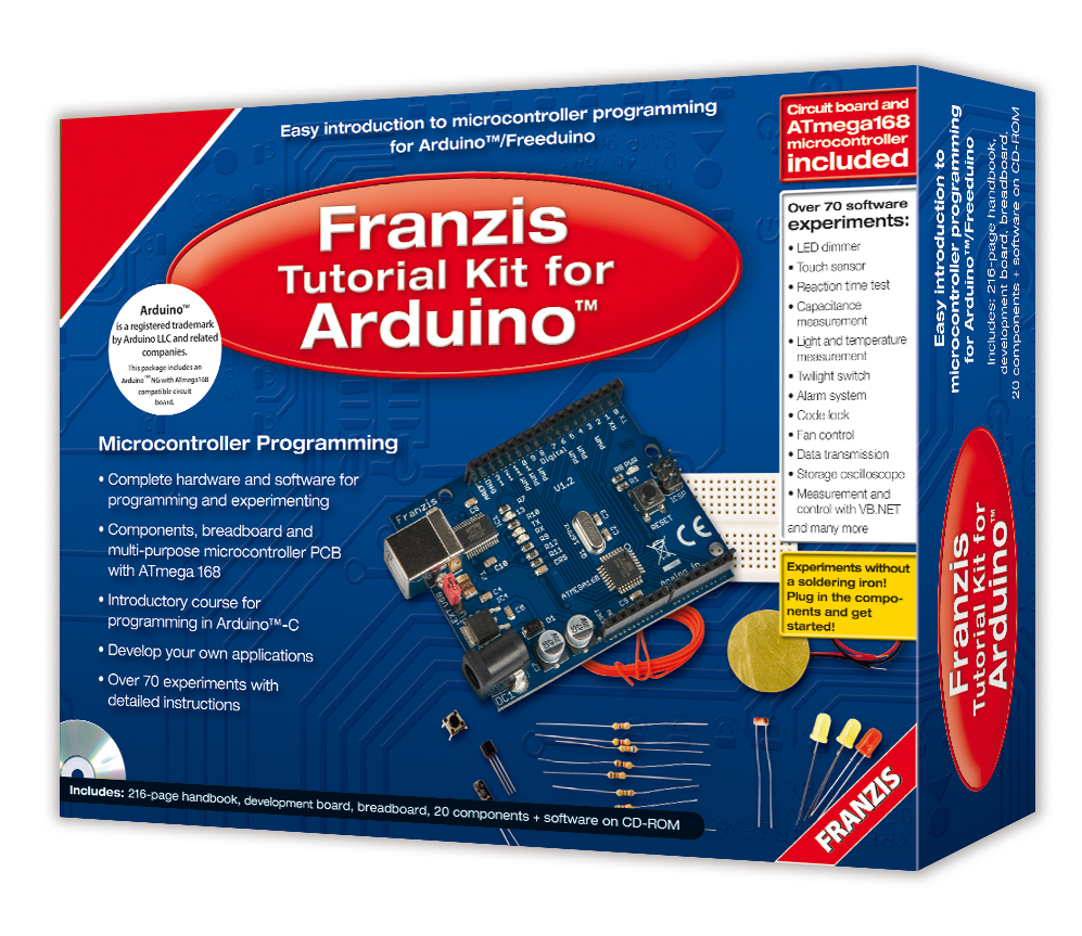 Tutorial Kit For Arduino Is Elektor Outlet Scoop Of The Week Elektor Magazine