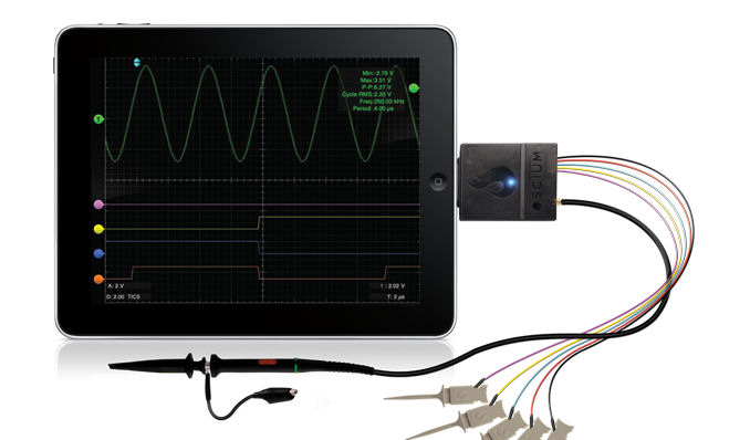 Turn your iPhone / iPad into a mixed-signal 'scope | Elektor Magazine