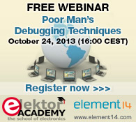 Elektor Webinar: Poor Man’s Debugging Techniques | Elektor Magazine