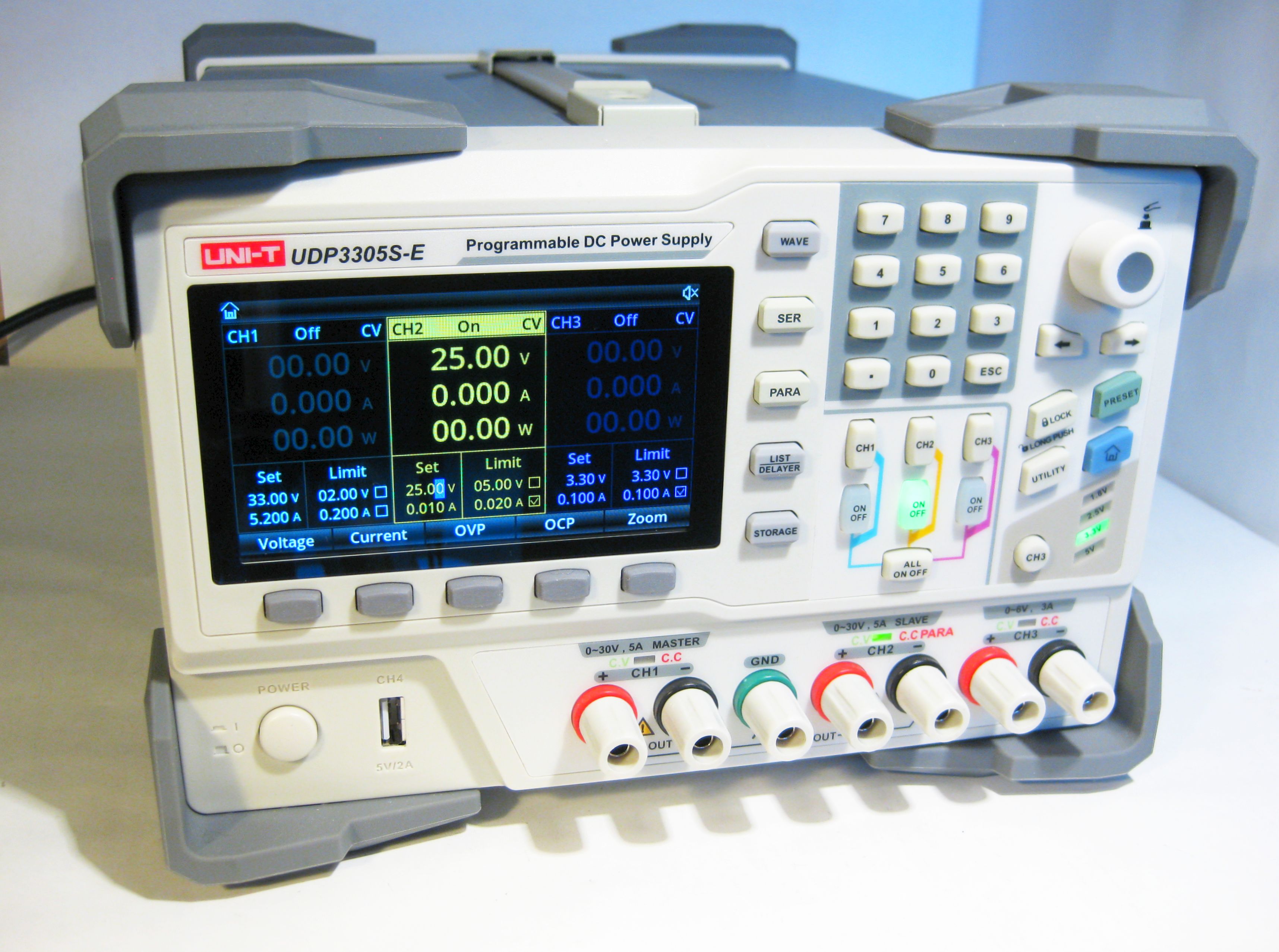 Programmable Power Supply UDP3305S-E: 2x 30V, 5A (a Review) | Elektor ...