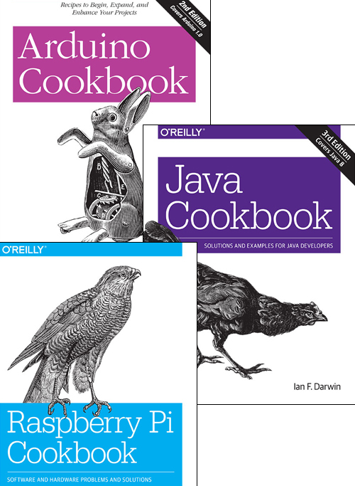 Three Bestselling Cookbooks from O'Reilly Now Available from Elektor | Elektor Magazine