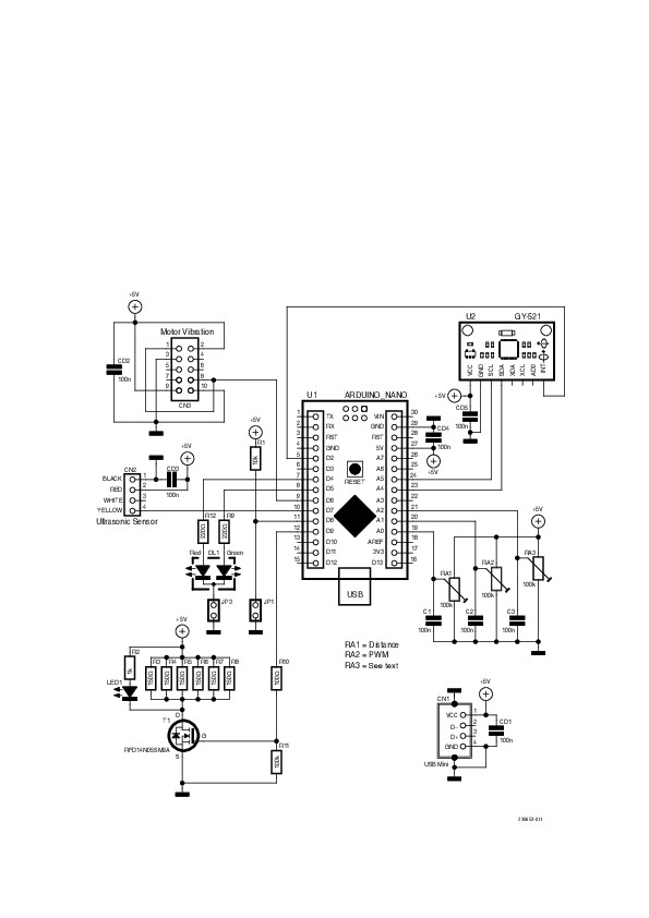 Ultrasonic Obstacle Detector | Elektor Magazine