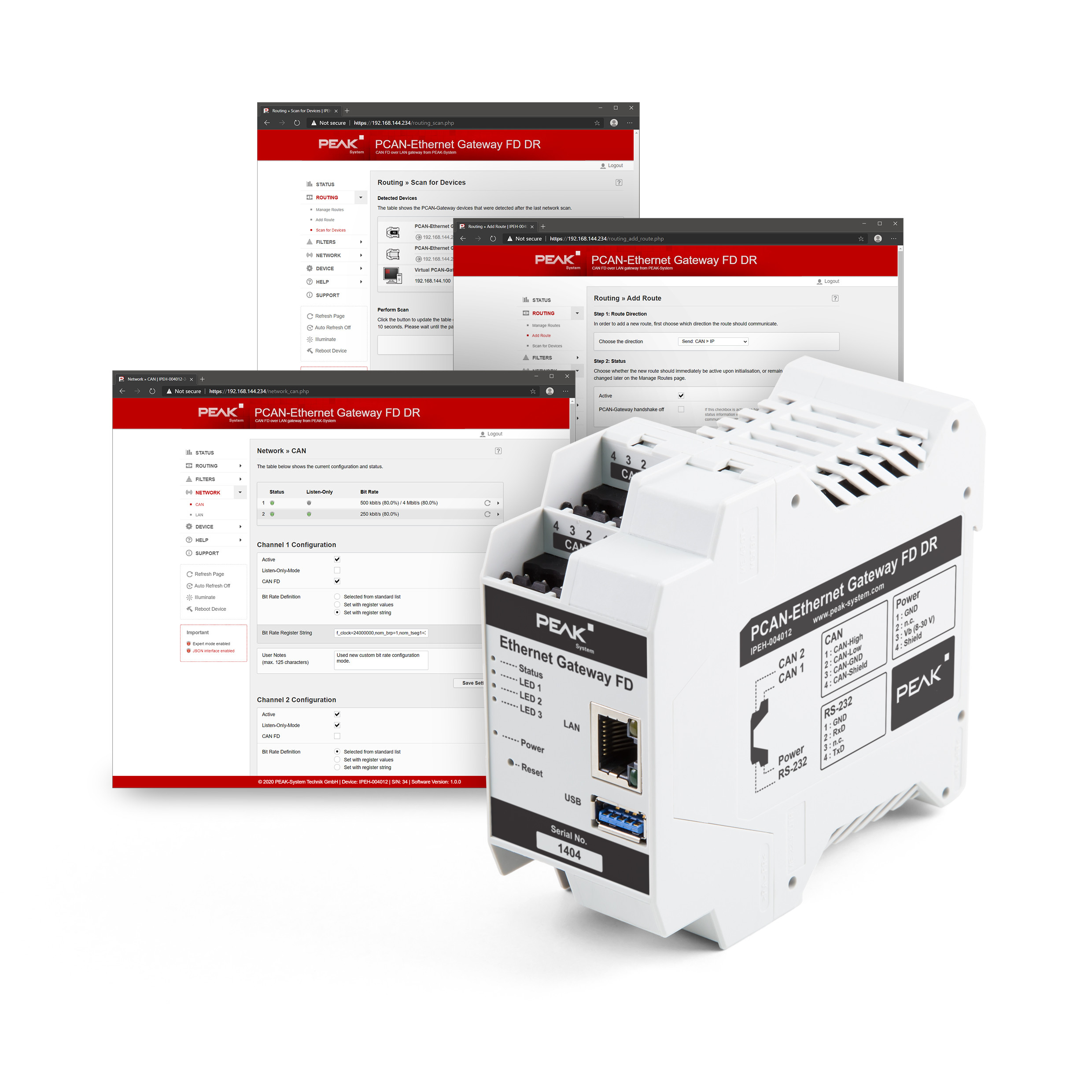 CAN FD Connection via Ethernet | Elektor Magazine