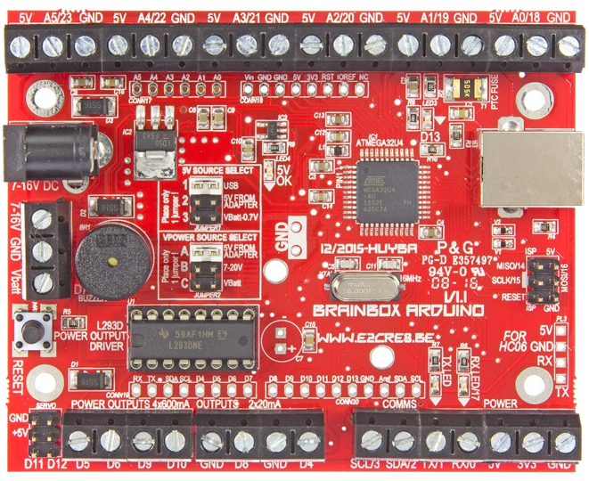 Brainbox AVR: a teacher's enhanced Arduino platform | Elektor Magazine