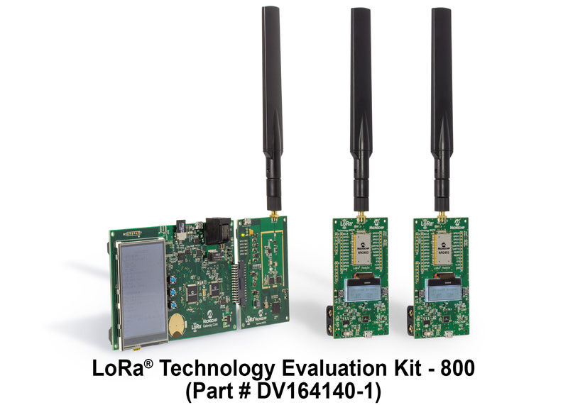 LoRa evaluation kit from Microchip | Elektor Magazine