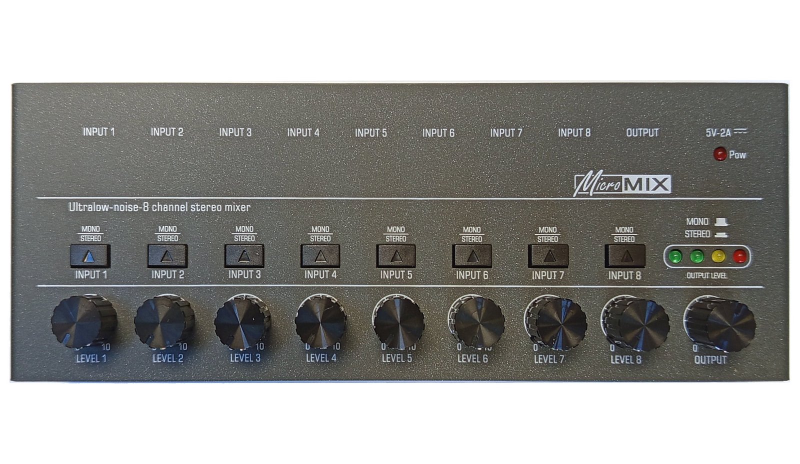 Micromix 8-channel stereo line mixer | Elektor Magazine