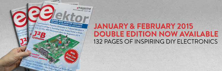 Elektor January & February Double Issue Released in Print and Digital ...