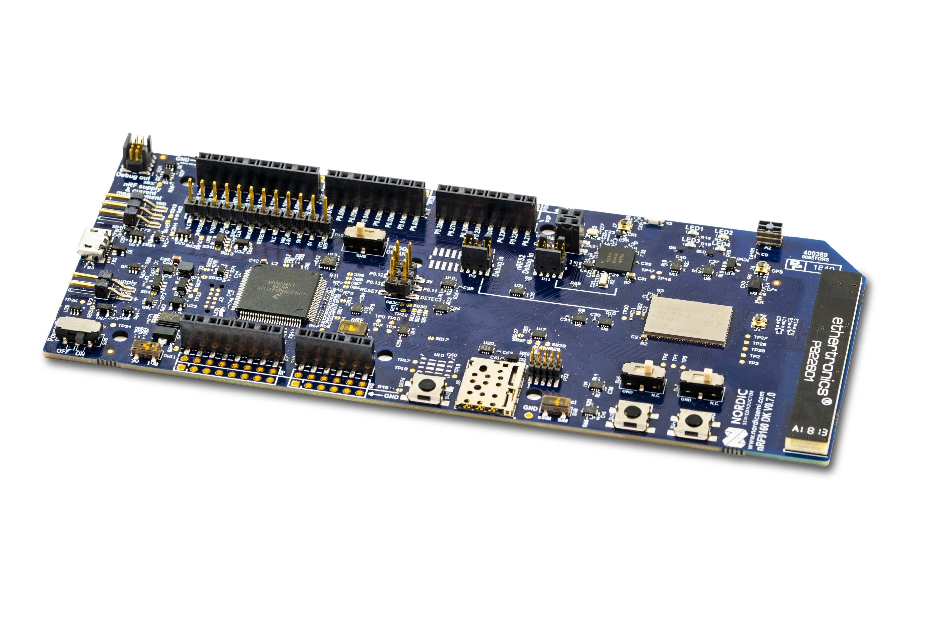 Cost-effective nRF9160 Development Kit from Nordic available at ...