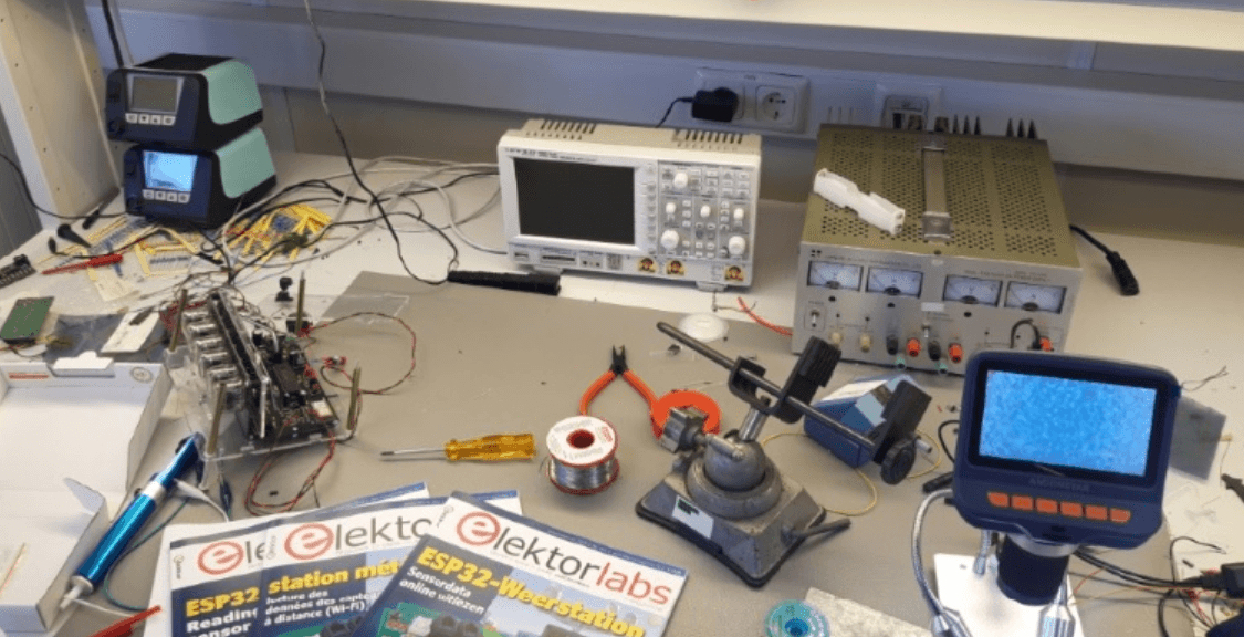Electronics Workspaces: Show Us Where You Design and Program | Elektor ...