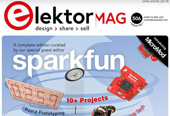 SparkFun-Curated Edition of Elektor (March/April 2021) | Elektor Magazine
