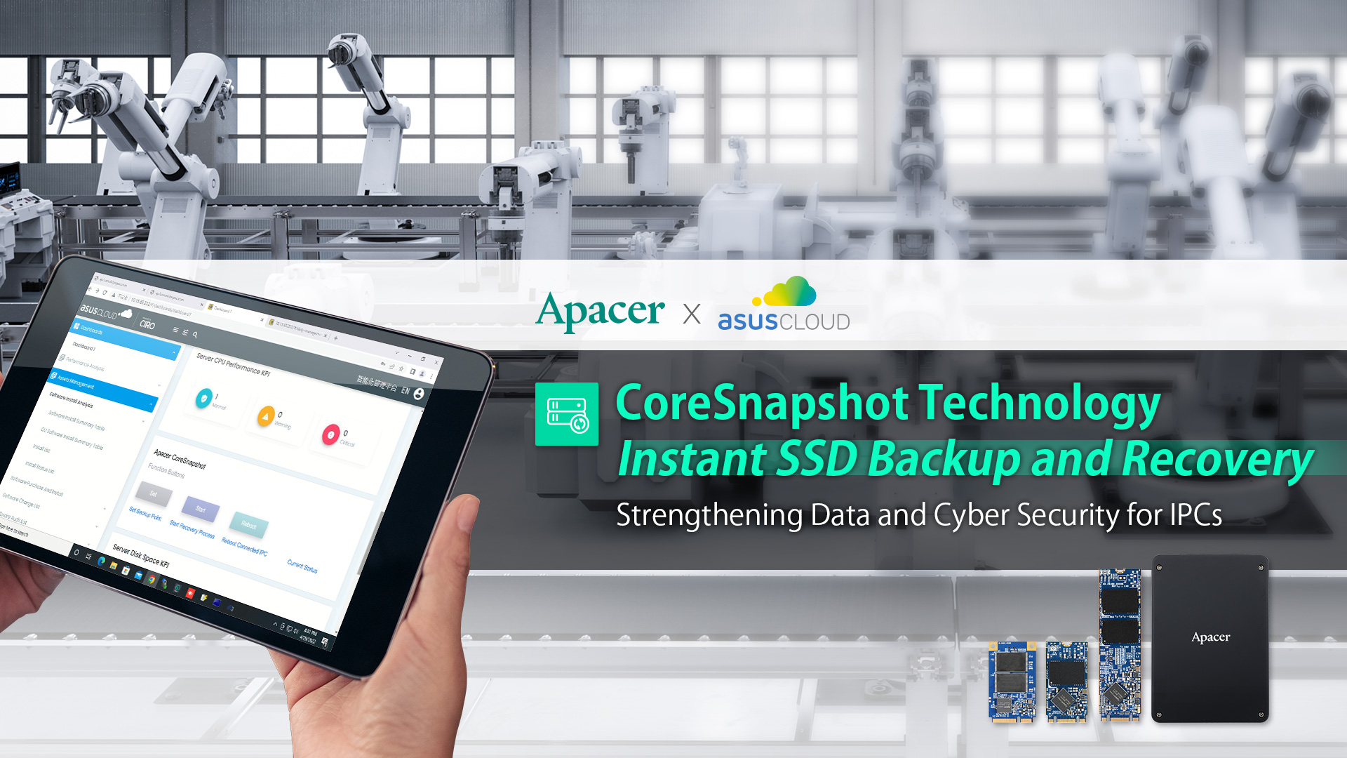 Apacer and ASUS Cloud Team Up to Strengthen Data and Cyber Security ...