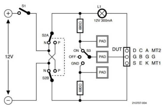 Power Semiconductor Tester - Tests Power Transistors, SCRs, TRIACs and ...