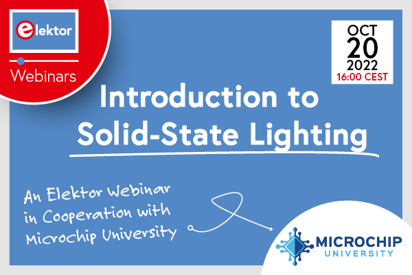 Webinar: Introduction to Solid-State Lighting | Elektor Magazine