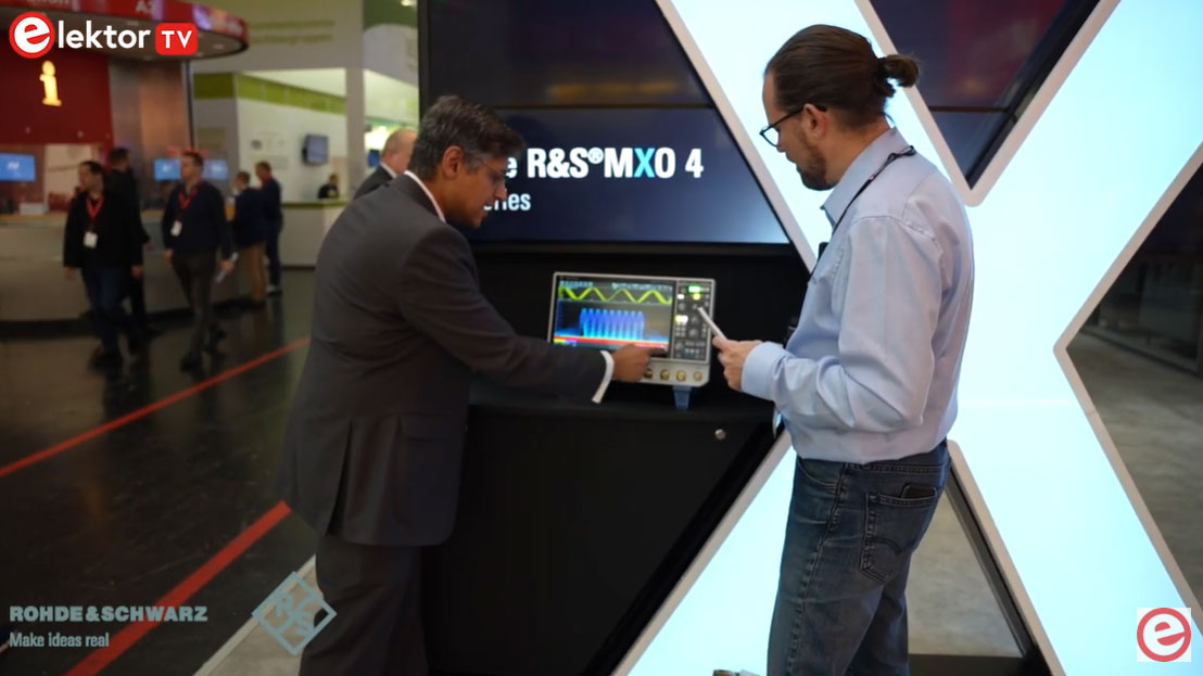 Rohde & Schwarz demonstrate MXO 4 Series oscilloscopes and discuss ... Rohde & Schwarz demonstrate MXO 4 Series oscilloscopes and discuss ...