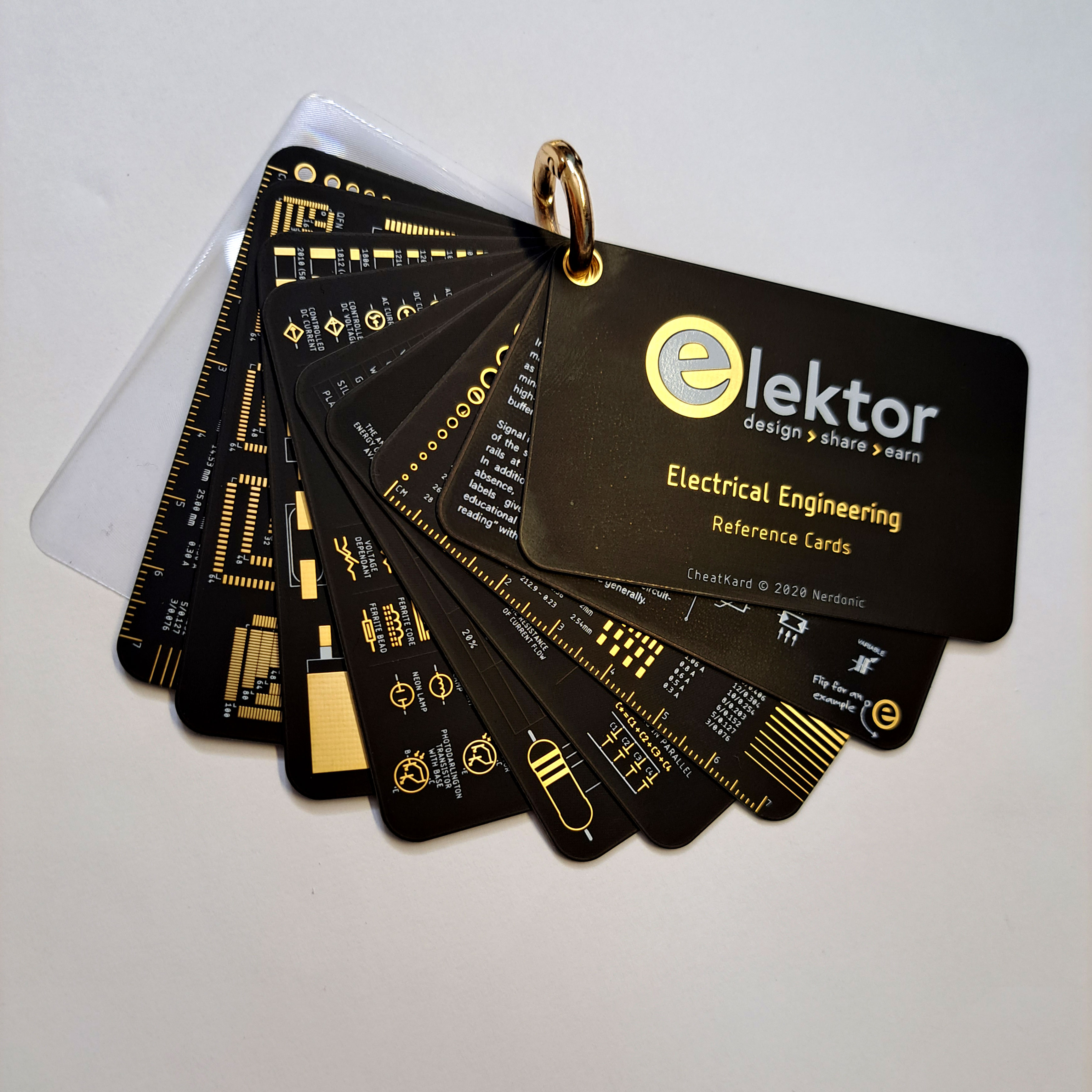 Electrical Engineering Reference Cards: The CheatKards | Elektor Magazine Electrical Engineering Reference Cards: The CheatKards | Elektor Magazine