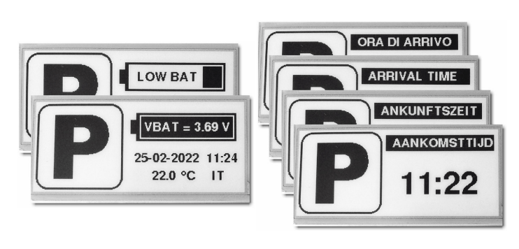 Parking Disk with E-Paper Display: An Innovative Digital Replacement ...