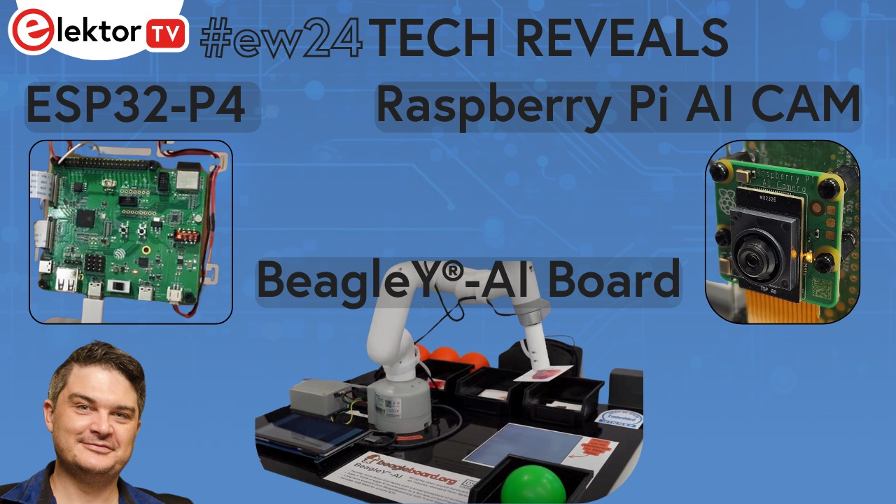 embedded world 2024 Tech Reveals: Raspberry Pi AI Cam, ESP32-P4 and ...
