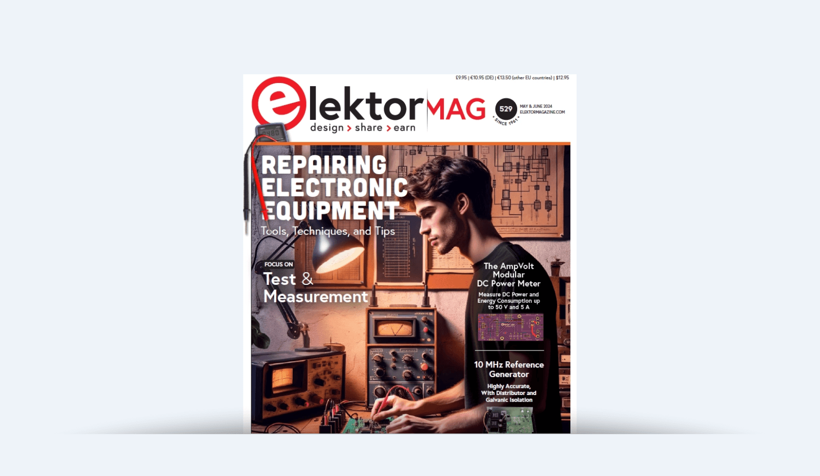 Test and Measurement: Check Out ElektorMag May/June 2024 | Elektor Magazine
