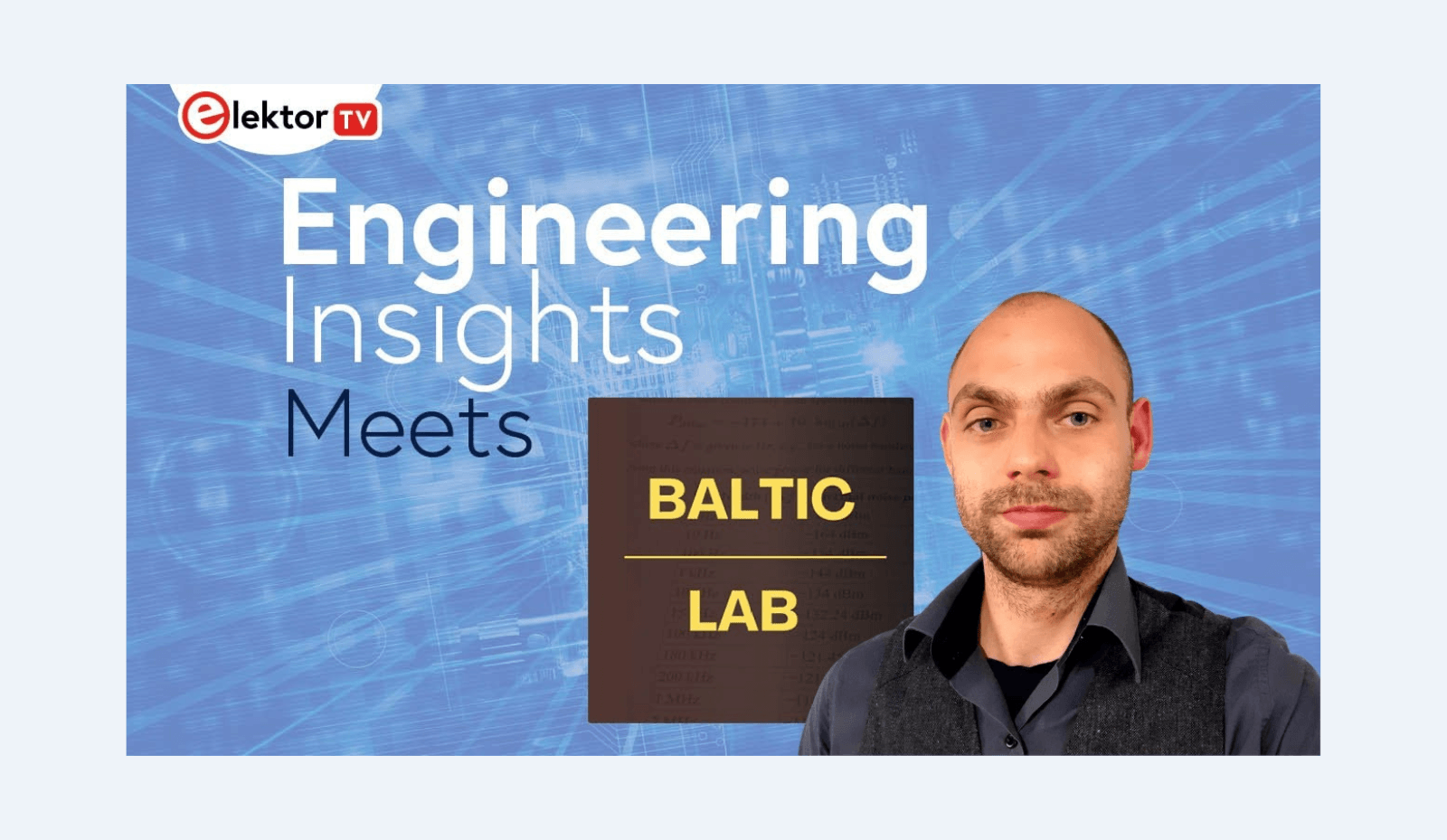 Elektor Engineering Insights: Baltic Lab on RF Engineering, SDR, and ...
