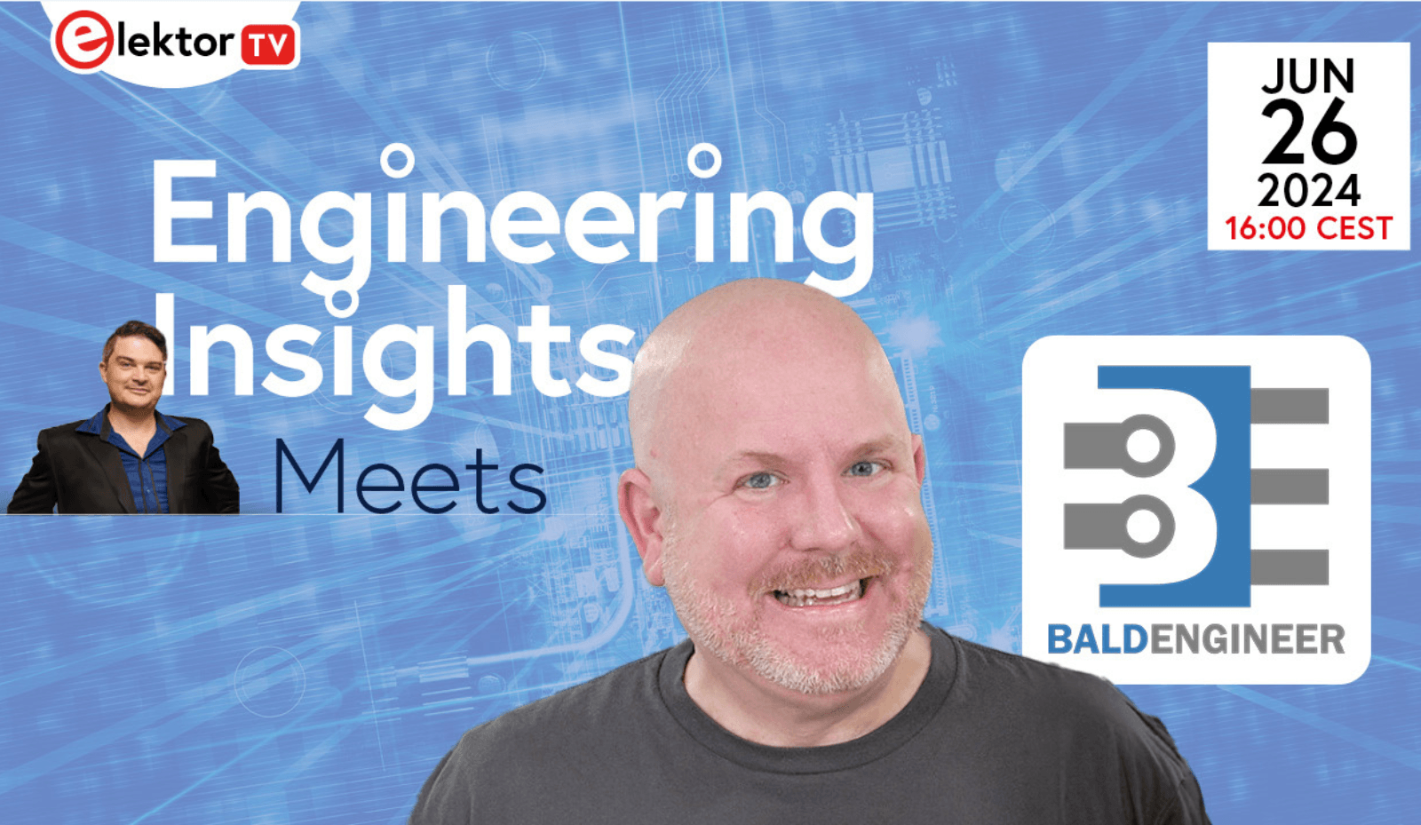 The Bald Engineer On Eei Live Bbs Microcontrollers And More