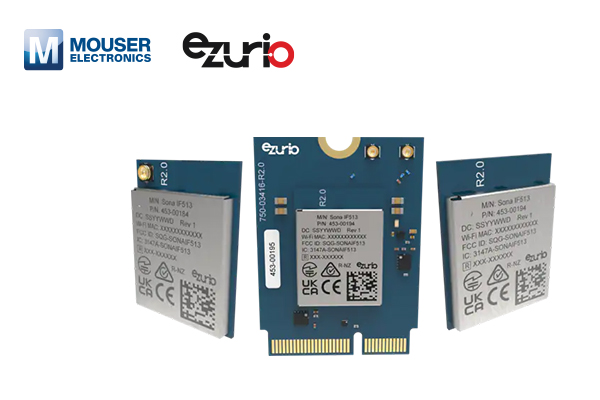 Ezurio Sona™ IF513 - Wi-Fi® 6E + BLE 5.4 Module | Elektor Magazine