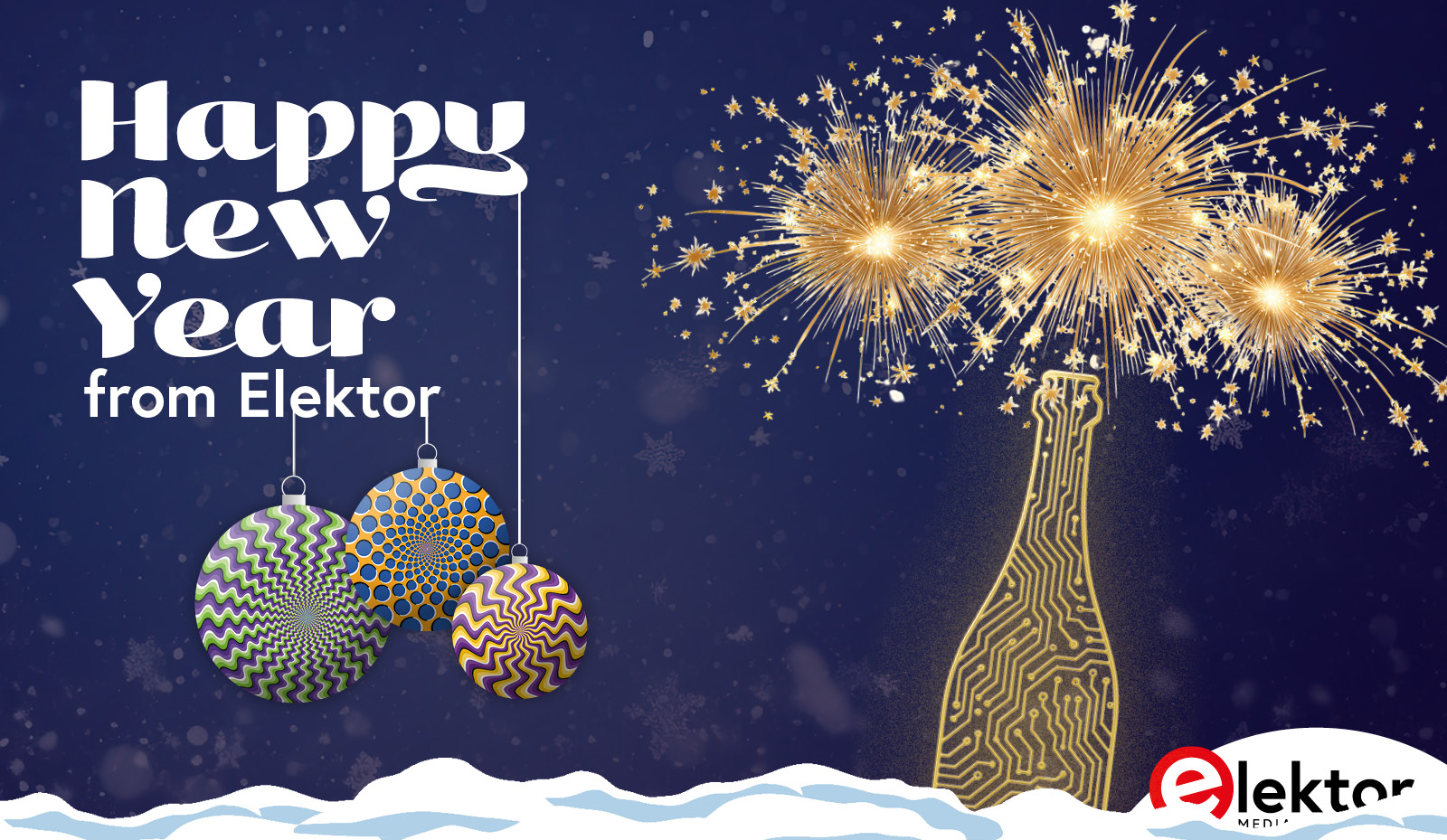 Happy New Year 2026 from Elektor! | Elektor Magazine